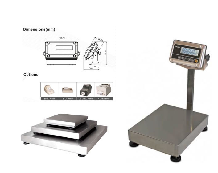 Stainless Steel Bench & Floor Scales | Scales Suppliers South Africa ...